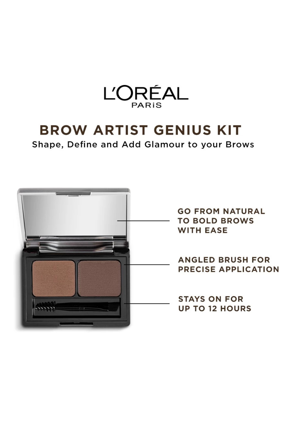 arcnord | L'Oreal Paris Brow Artist Genius Kit (Medium To Dark)